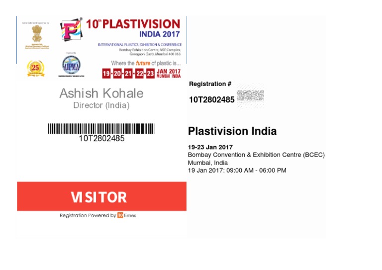Plastivision India: Registration # | PDF | Art