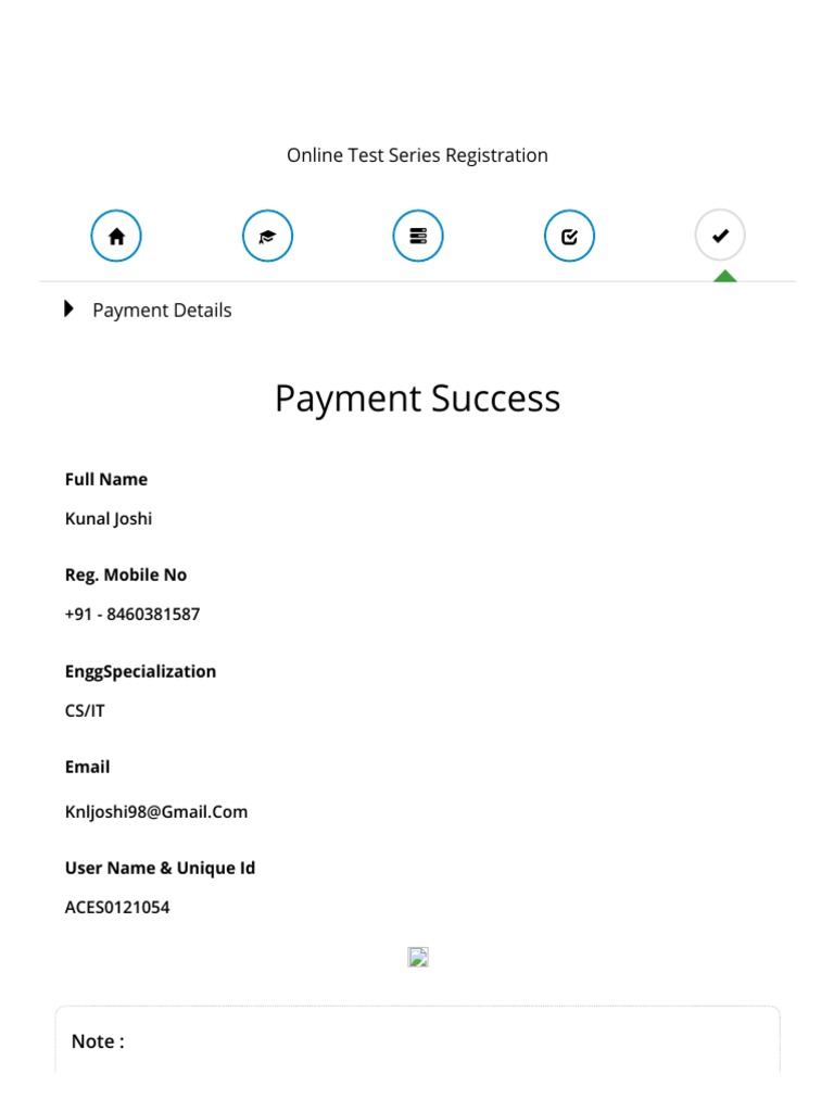 ACE Engineering Academy - Payment | PDF