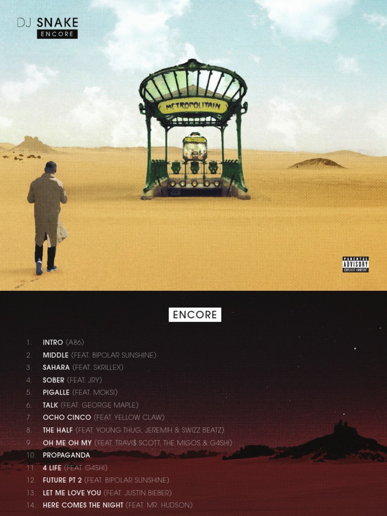 DJ Snake - Encore Album Tracklist | PDF | Art
