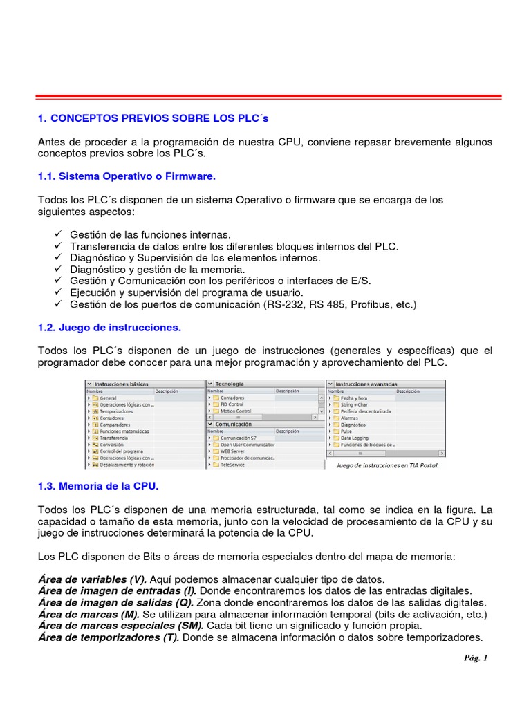 Infoplc Net Ejercicios de Programacic3b3n Resueltos Con Step 7 | PDF | Poco | Decimal codificado ...