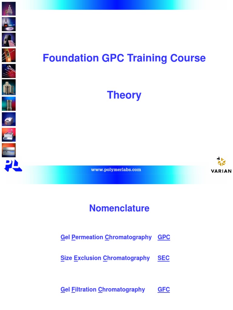 Foundation GPC Training Course | PDF | Instrumental Analysis | Chemical ...