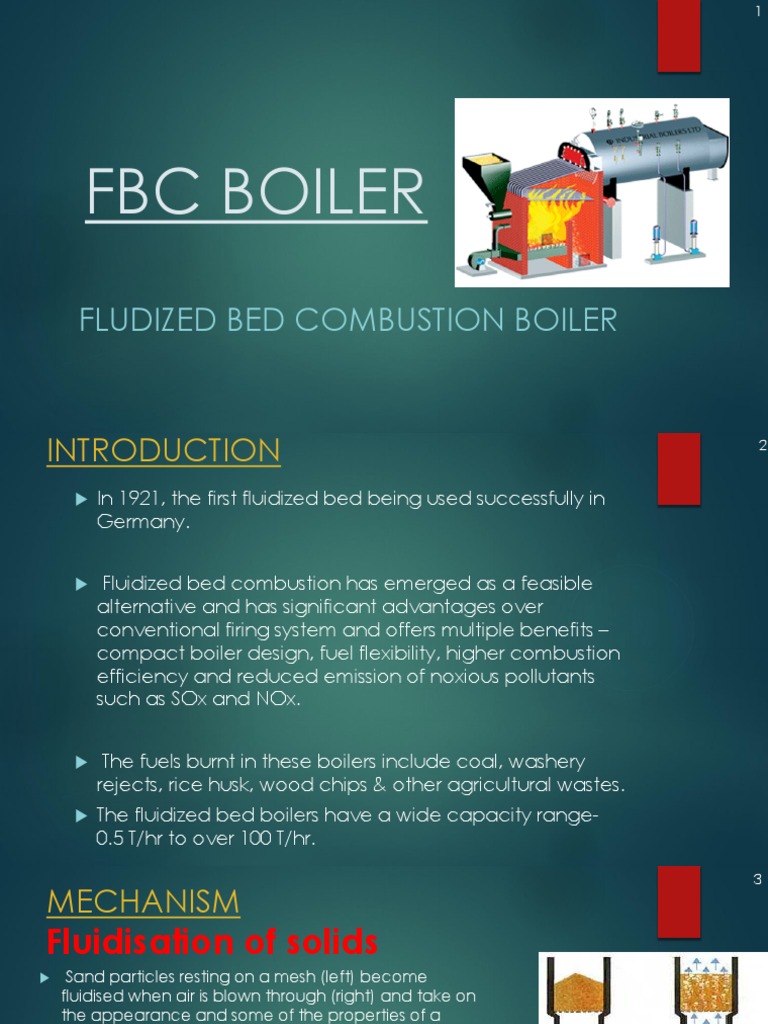 FBC Boilers in Power Plant | PDF | Fluidization | Combustion