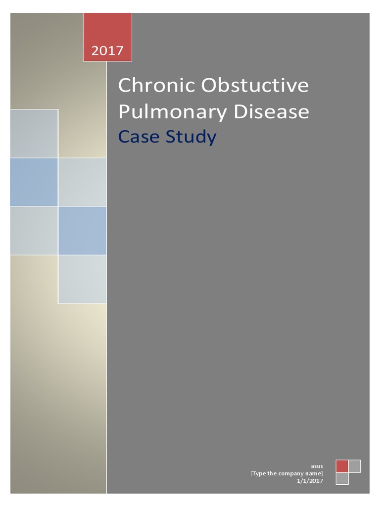Case Presentation | PDF | Chronic Obstructive Pulmonary Disease ...