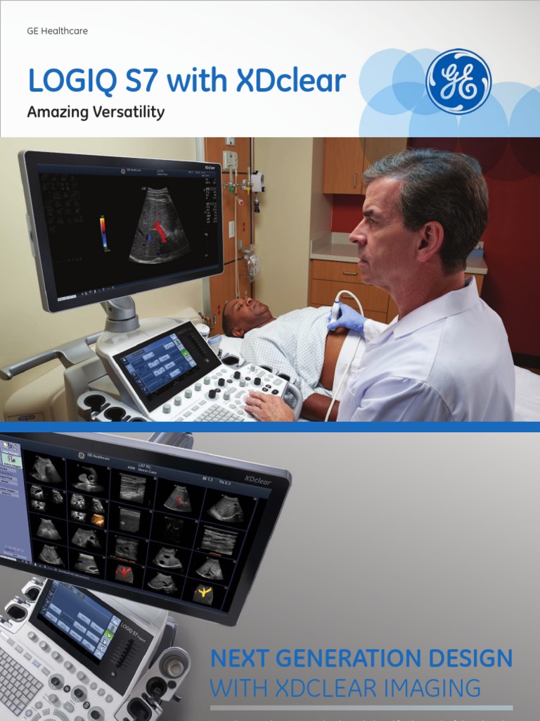 Ultrasound LOGIQ S7 With XDC Brochure | PDF | Medical Imaging ...