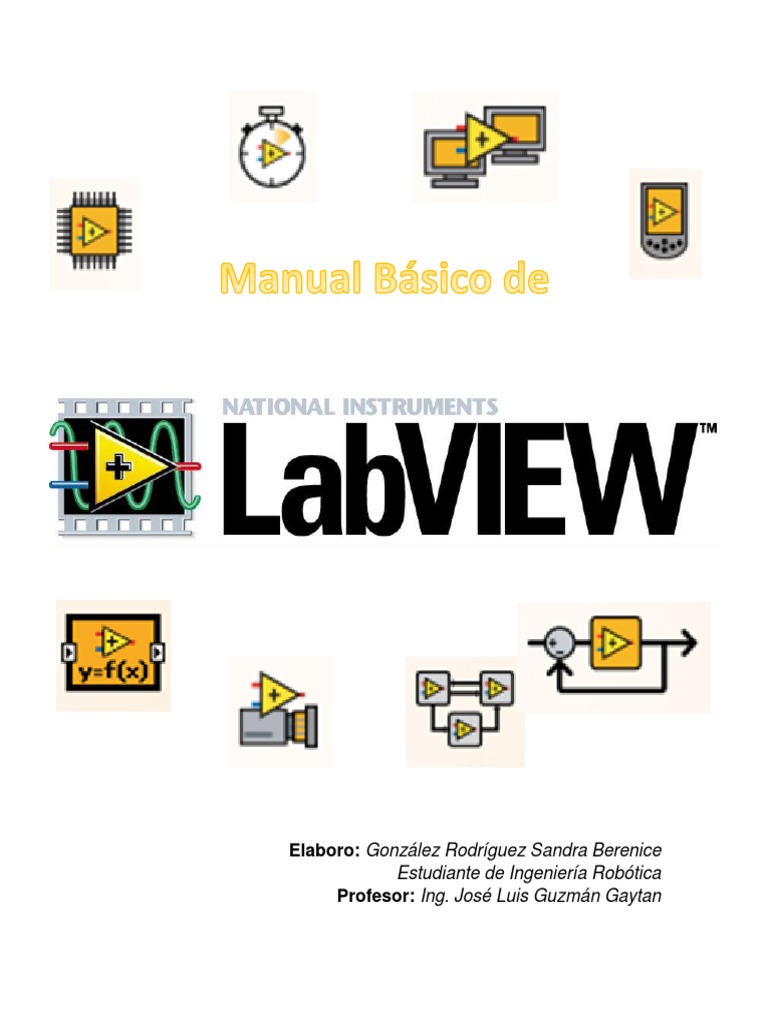 Manual Basico de LAbVIEW | Descargar gratis PDF | Programa de computadora | Programación