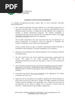 Request Process for Transfer Credentials | PDF | Credential
