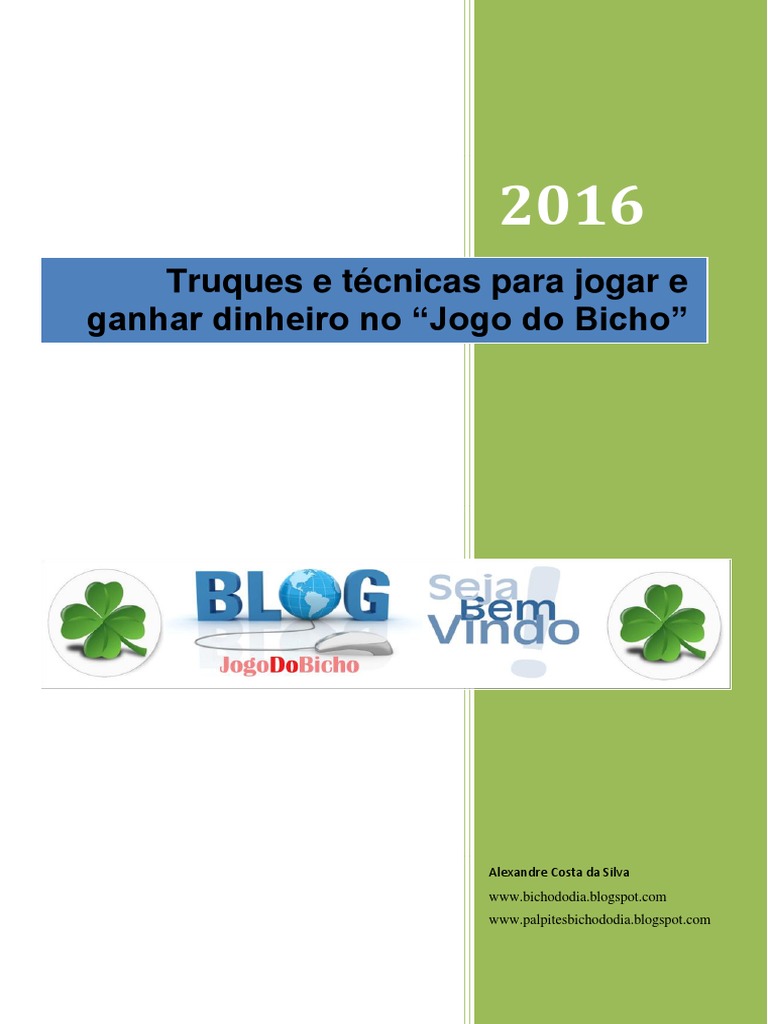 Apostila Sobre o Jogo Do Bicho PDF | PDF