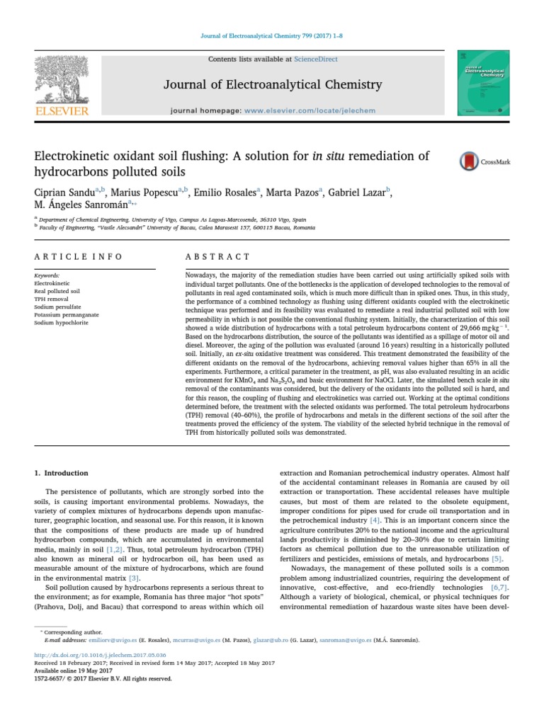 Journal of Electroanalytical Chemistry: Sciencedirect | PDF | Gas ...
