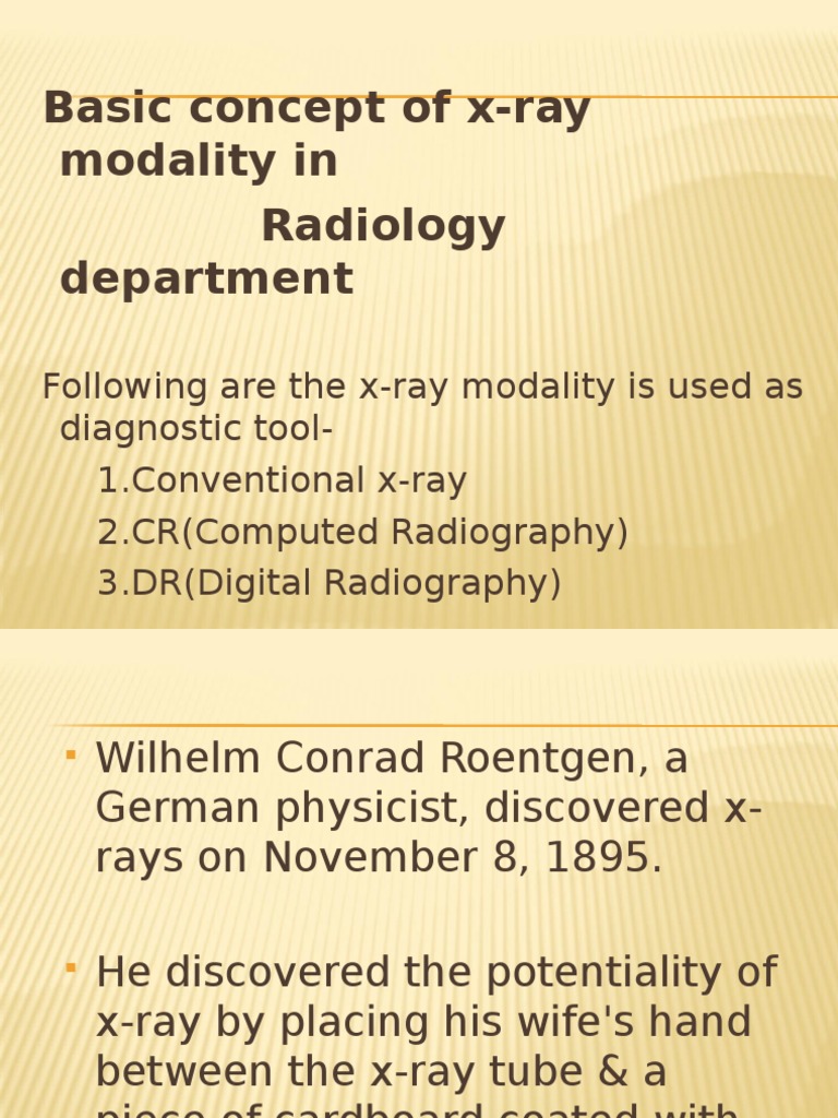 Basic Principles of X-ray-Dr - Fatama Sharmin | PDF | X Ray | Radiography