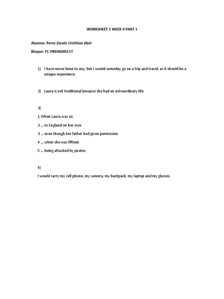 Worksheet 4 Part 1 | PDF | Social Science | Mystery, Thriller & Crime ...