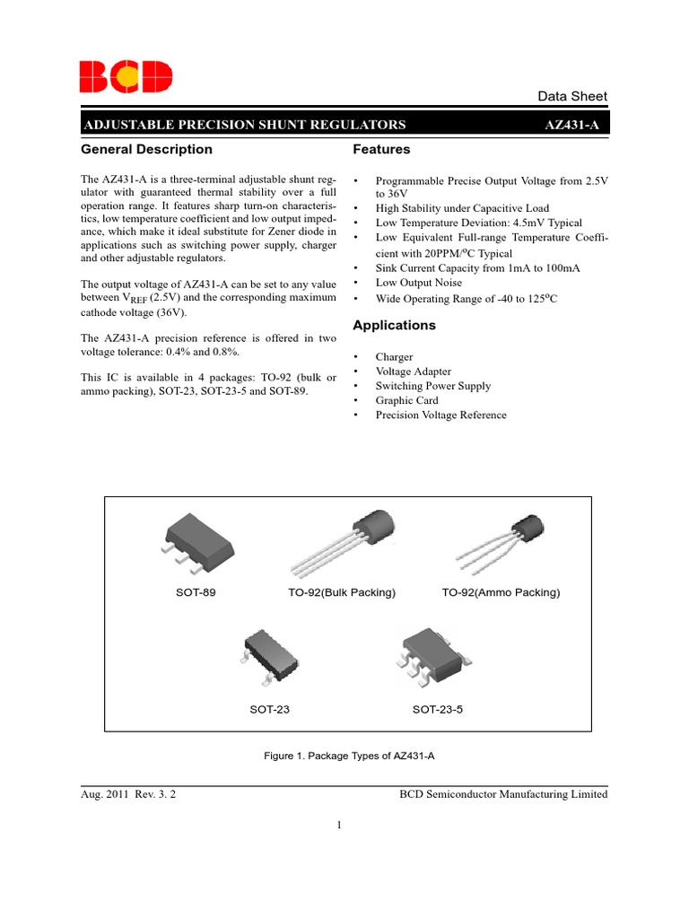 Az431a Ea1 Reg | Power Supply | Electrical Engineering