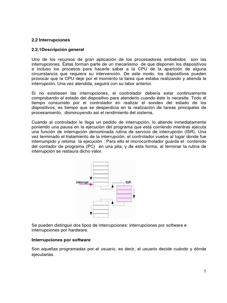 Interrupciones para Atmega328p | PDF | Unidad Central de procesamiento | Programa de computadora