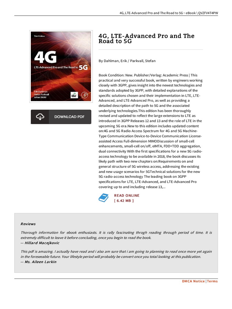 4g Lte Advanced Pro and The Road To 5g | PDF | 4 G | Lte Advanced