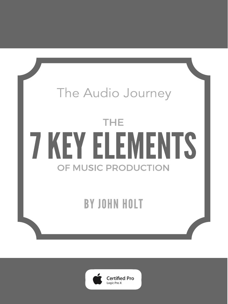 7 Key Elements of Music Production | PDF | Synthesizer | Drum Kit