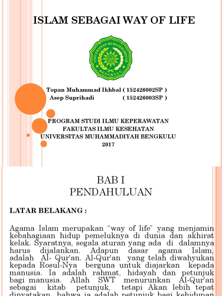 Islam Way of Life | PDF