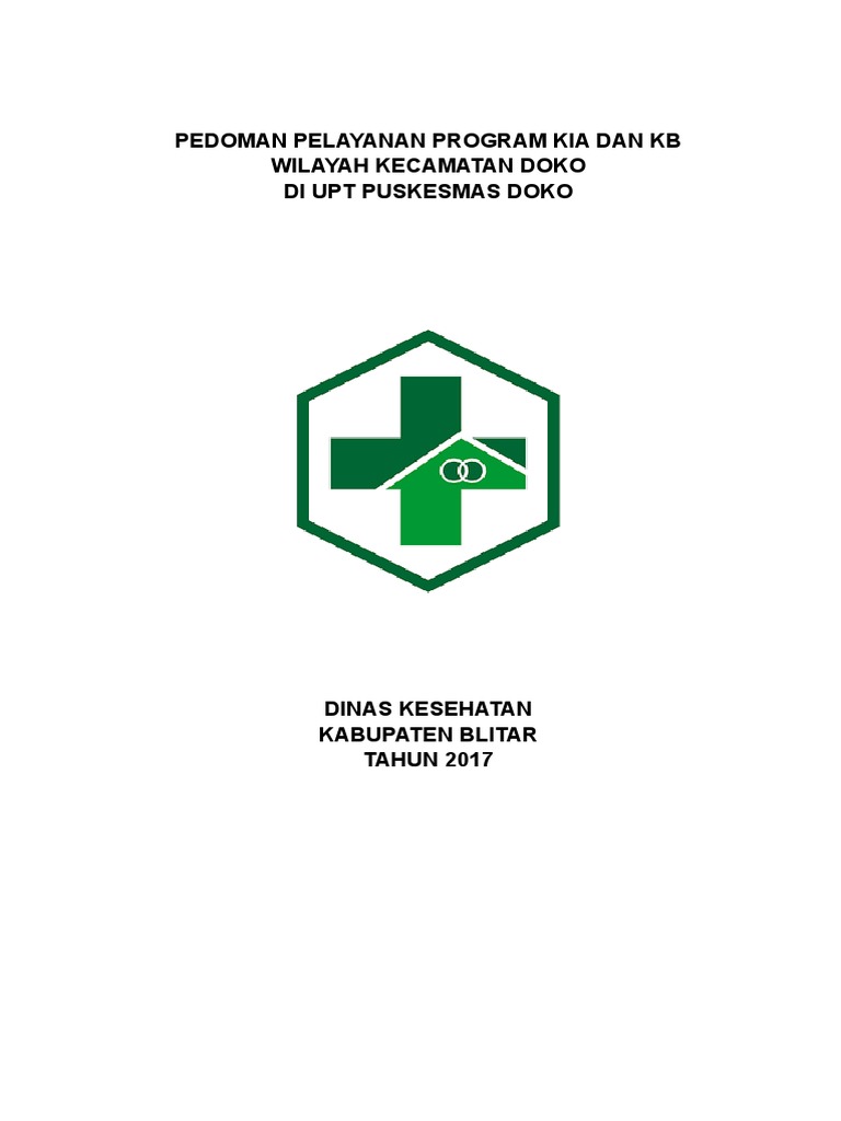 Pedoman Pelayanan Program Kia Dan KB Puskesmas Doko | PDF