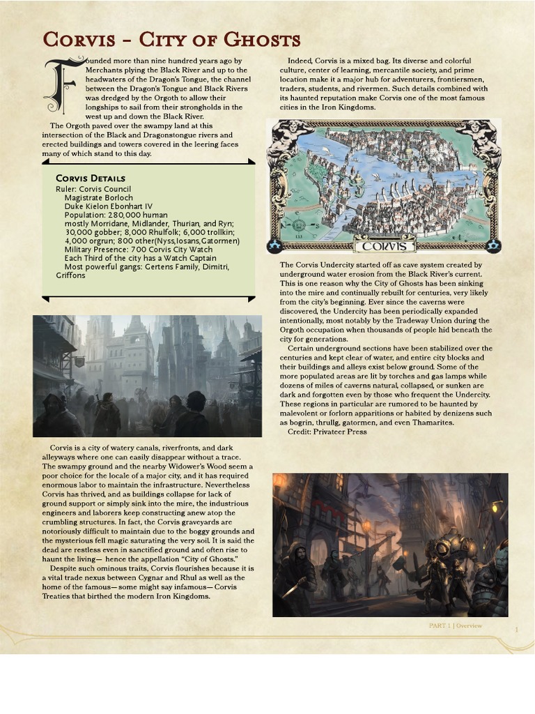 Corvis GMs Guide v1.0 | PDF