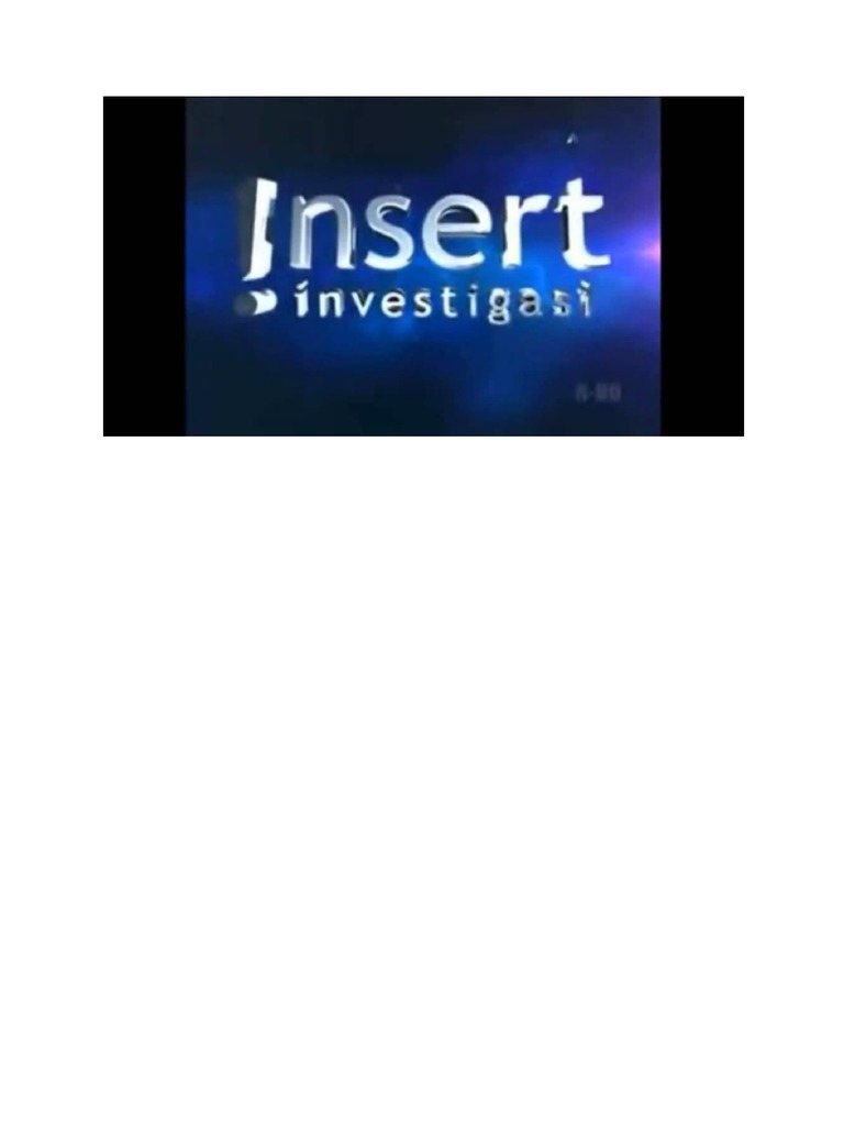 Logo Insert Investigasi | PDF