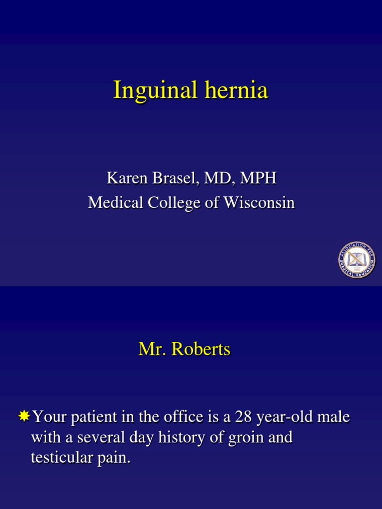 Hernia Inguinal | PDF | Medical Specialties | Clinical Medicine