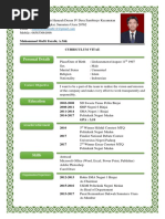 Resume For SPM Leavers | PDF | Cognition | Communication