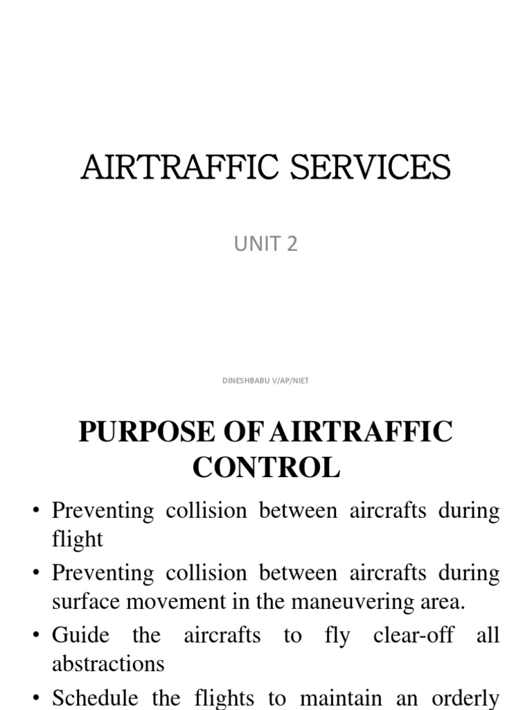 ATC Unit 2 | PDF | Air Traffic Control | Instrument Flight Rules