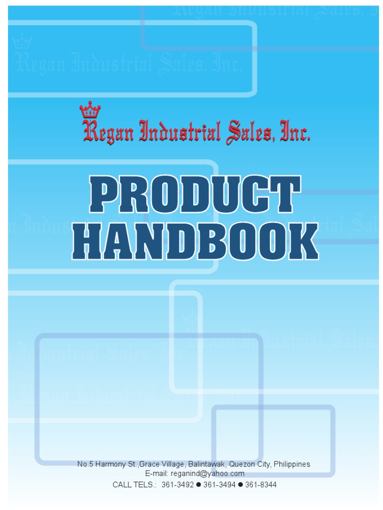 Regan's Product Handbook - Steelbook | PDF | Pound (Mass) | Units Of ...
