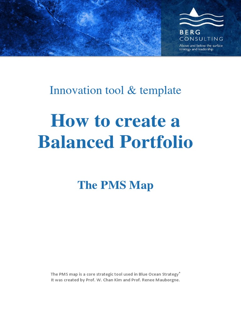 How To Create A Balanced Portfolio: Innovation Tool & Template | PDF ...