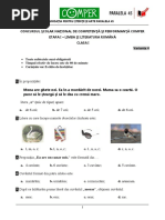Comper Teste Clasa 1 PDF | PDF