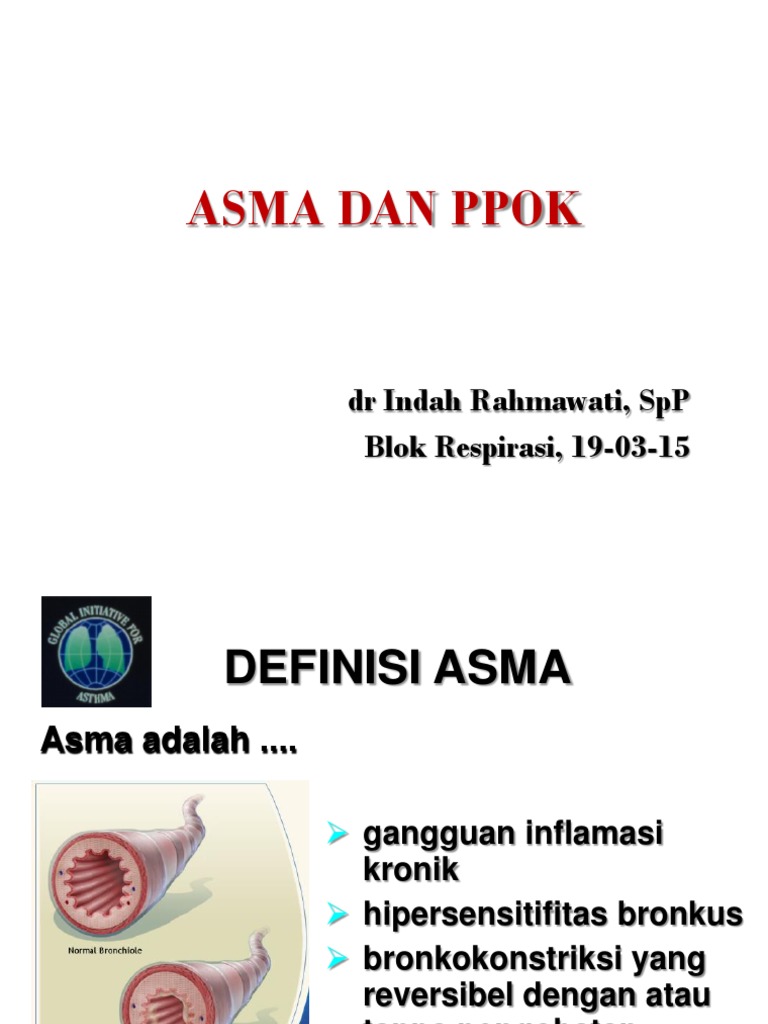 k12 - Asma Dan Ppok | PDF | Chronic Obstructive Pulmonary Disease | Pulmonology