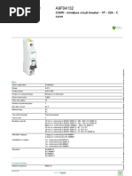 Product Data Sheet: Acti9 iC60N 1P 6A C Miniature Circuit Breaker | PDF ...