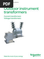Schneider CTs Catalog | PDF | Transformer | Electric Current