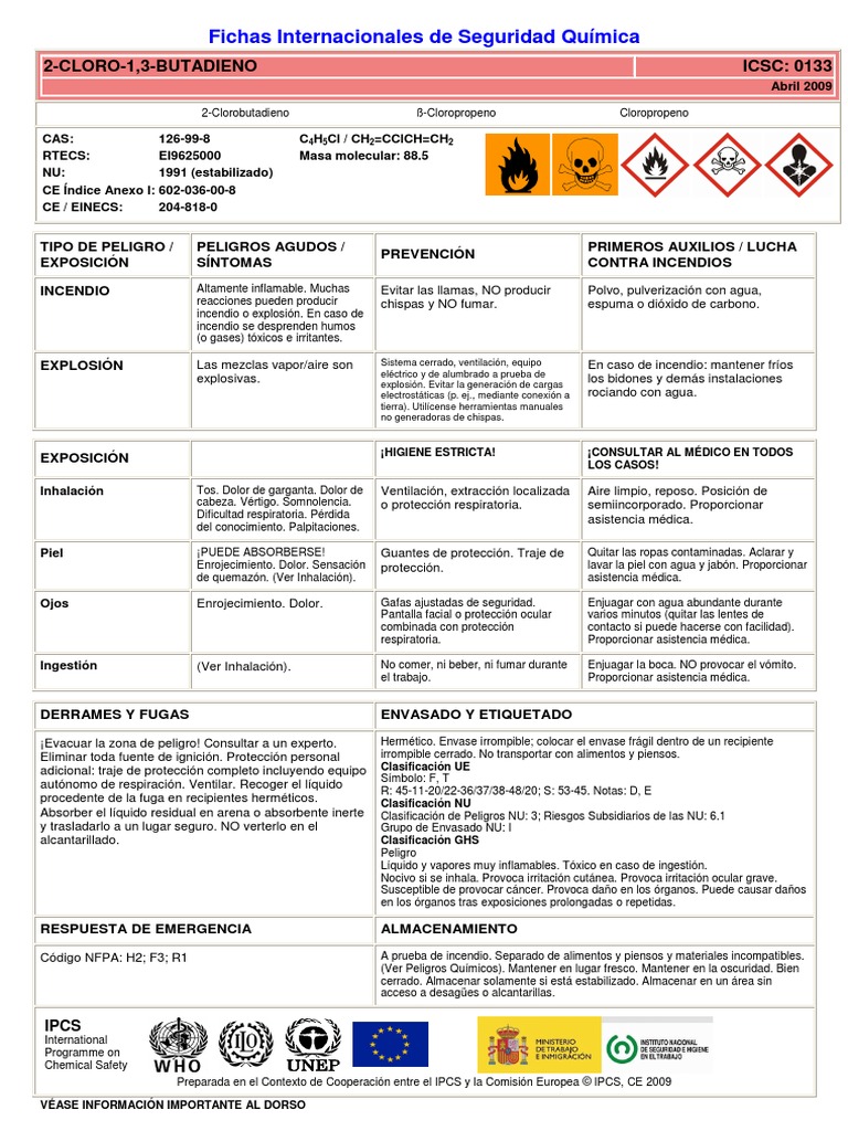 1.3 BUTADIENO | Sustancias químicas | Química