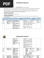 Plan de Clase LETRAS | PDF | Alfabeto | Sílaba