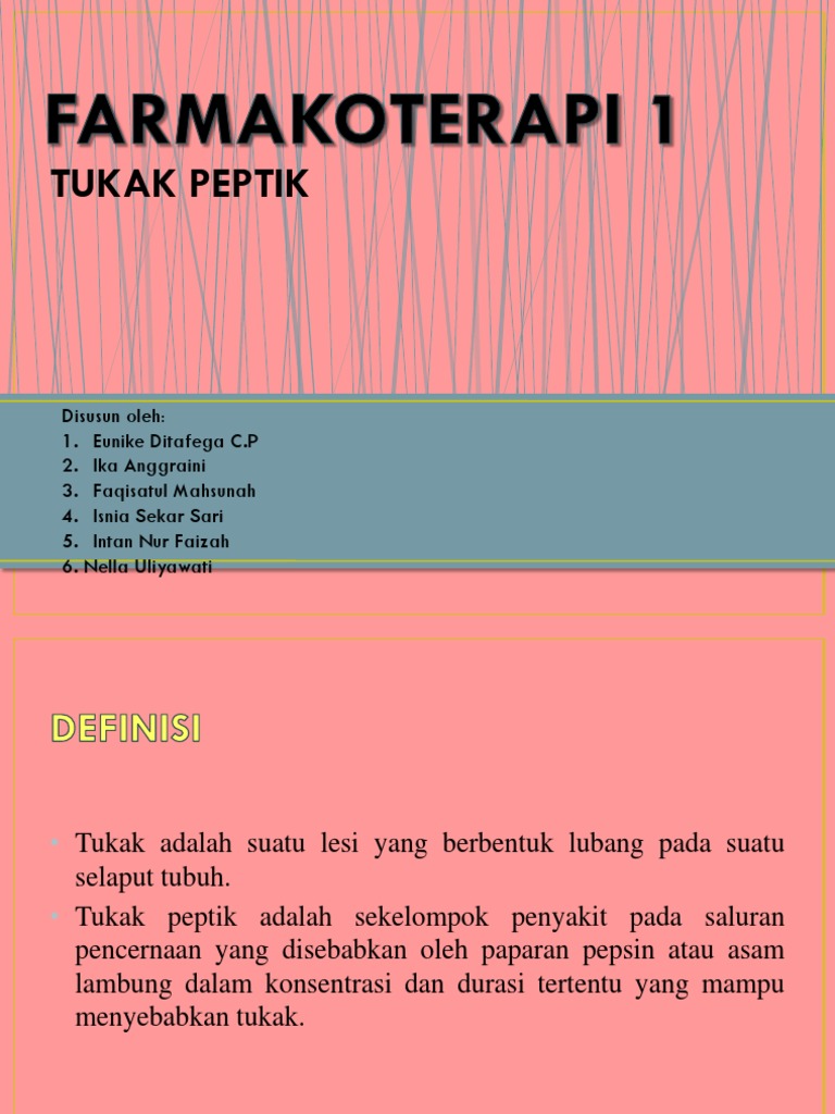 Tukak Pectic 1 | PDF
