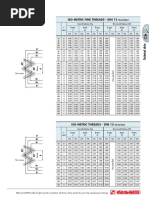 Tapping Screw Threads: EN ISO 1478 ( | PDF | Standards Organization ...