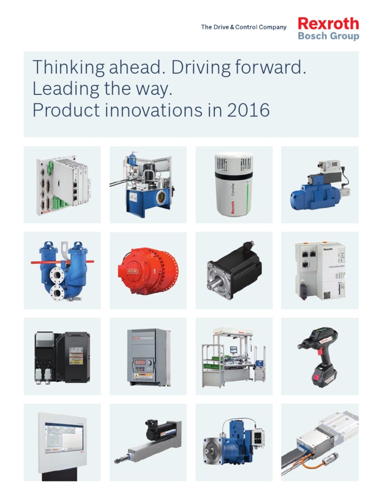 Katalog - Rexroth - Bosch - 2016 | PDF | Qr Code | Pump