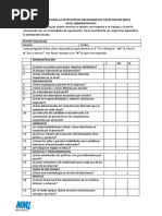 Formato DNC Necesidades de Capacitacion | PDF | Calidad (comercial ...