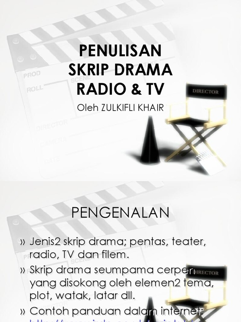 Penulisan Skrip Drama Radio TV | PDF