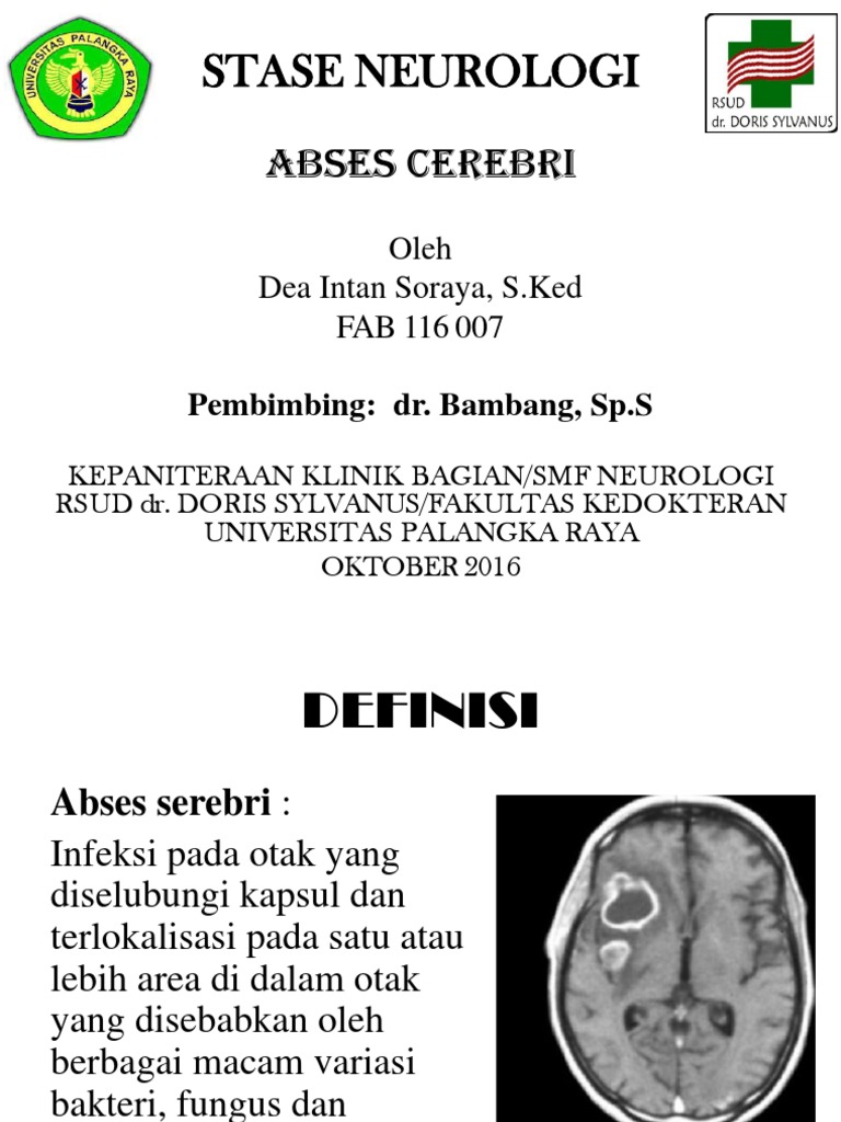 Abses Cerebri: Definisi dan Gejala | PDF