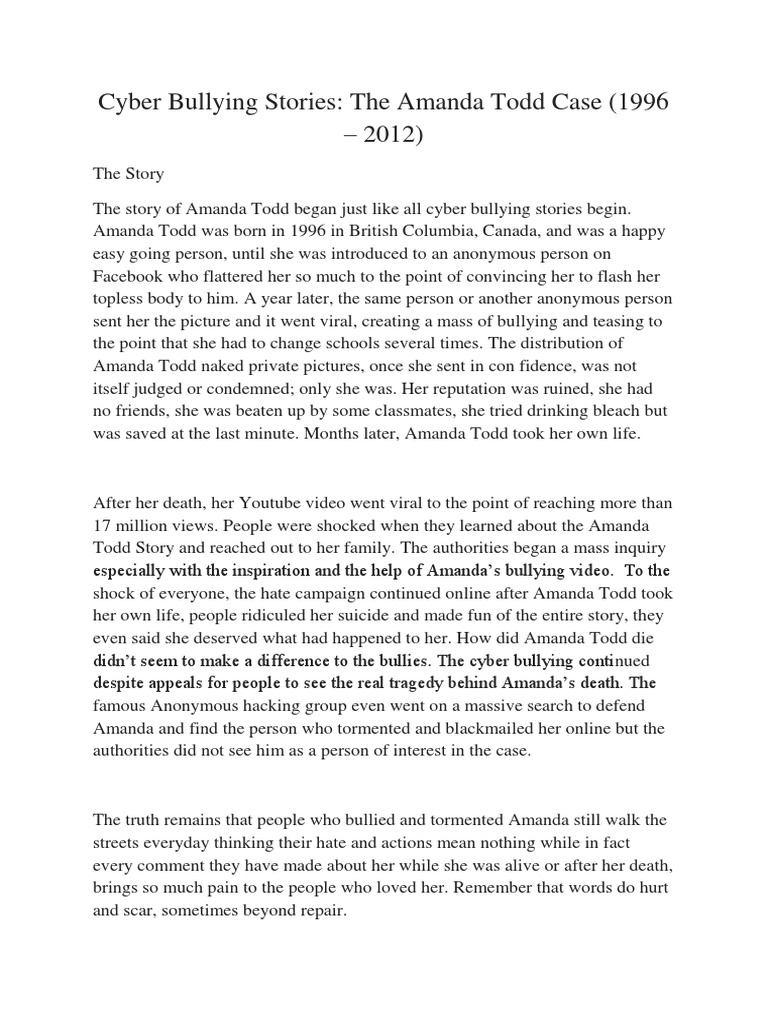 Cyber Bullying Stories | Cyberbullying | Bullying