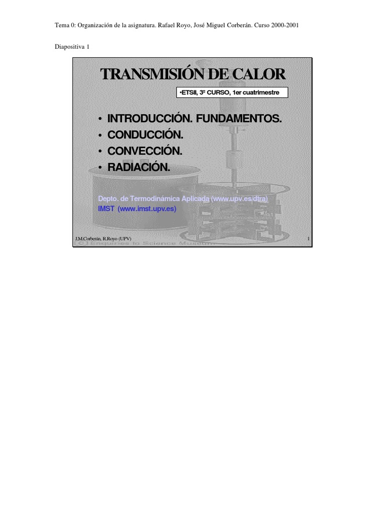 Transferencia de Calor | PDF | Calor | Transferencia de calor