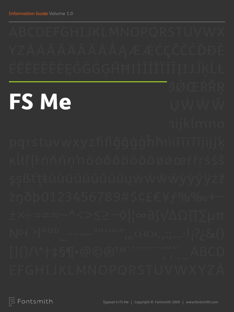 FS Me | PDF | Typefaces | Languages
