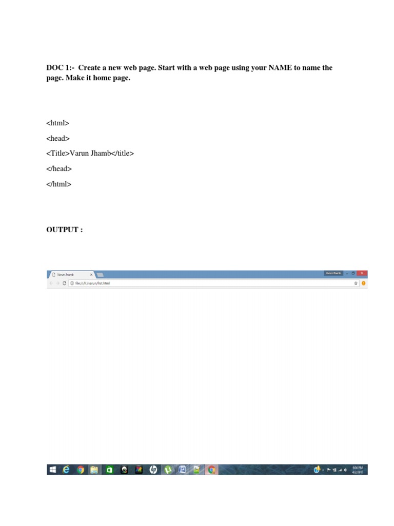 HTML Assignment | PDF | Web Page | Bachelor Of Science