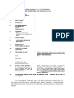 ADB CV Template for Consultants | PDF | Consultant | Employment