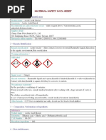 DCP MSDS | PDF | Dangerous Goods | Personal Protective Equipment