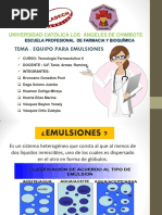 Emulsiones en Farmacología: Tipos y Estabilidad | PDF | Tensioactivo ...