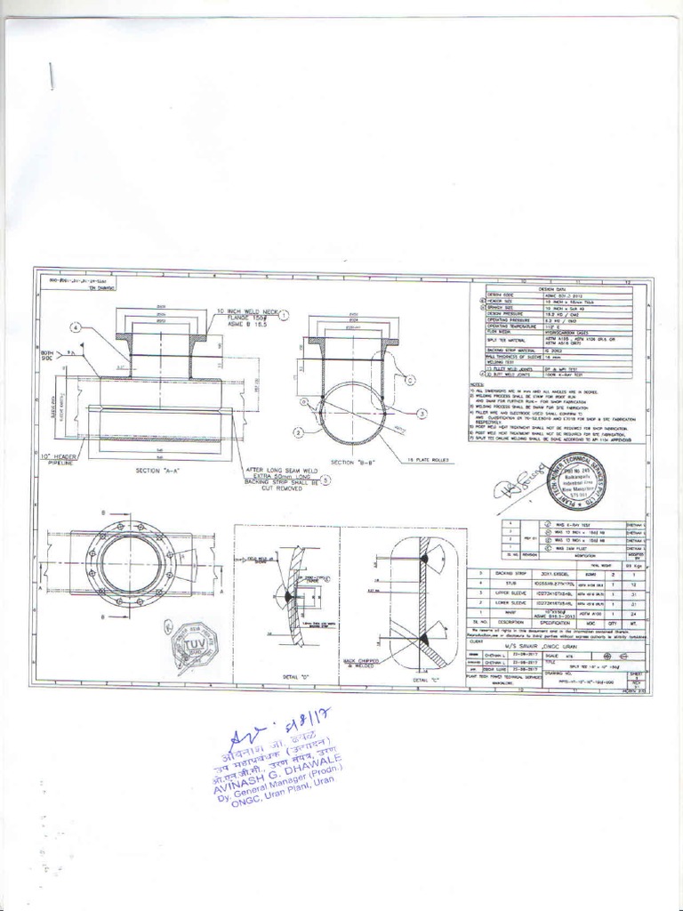 HOT TAPPING Split Tee Sign | PDF