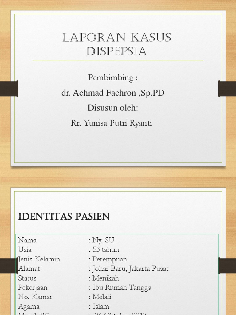 Lapkas Dispepsia | PDF