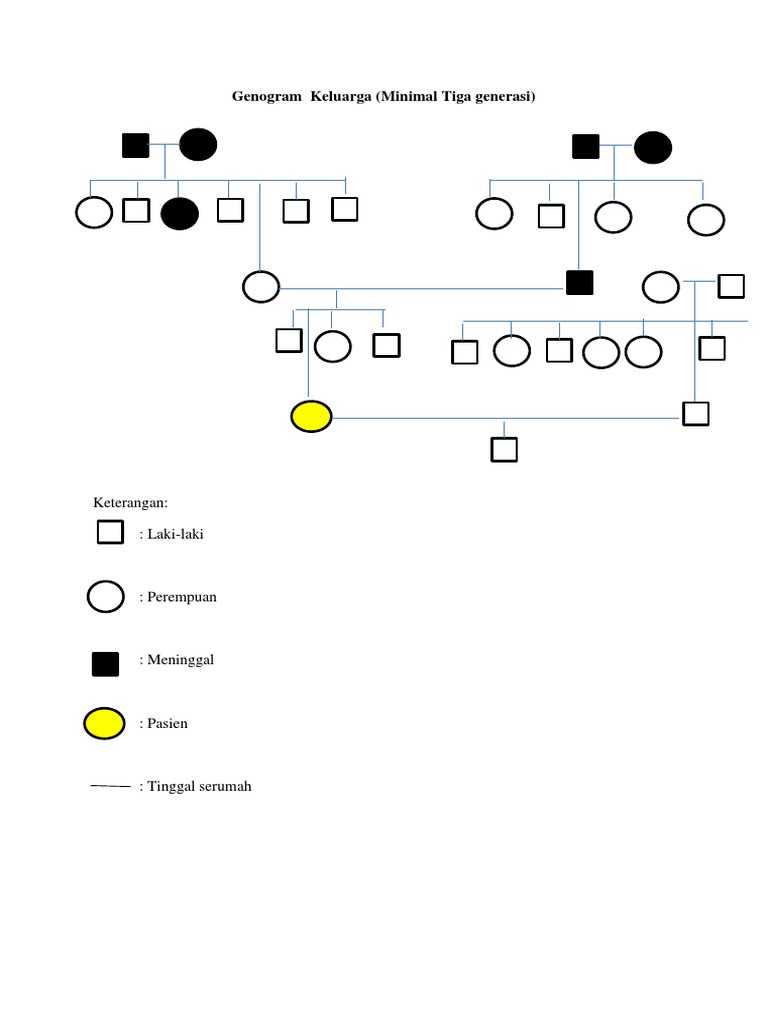 Genogram Keluarga | PDF