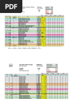 OPP Fitness Activity Log Template | PDF | Physical Fitness